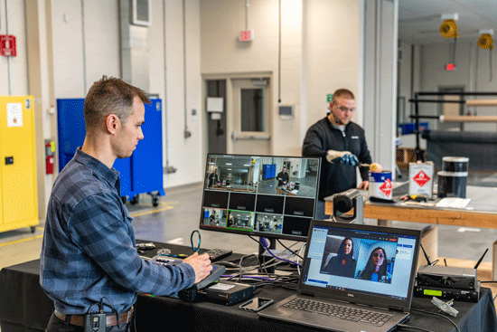 Virtual CREW Hero Carousel